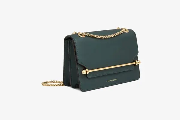Strathberry East/west Mini Crossbody Leather Bag