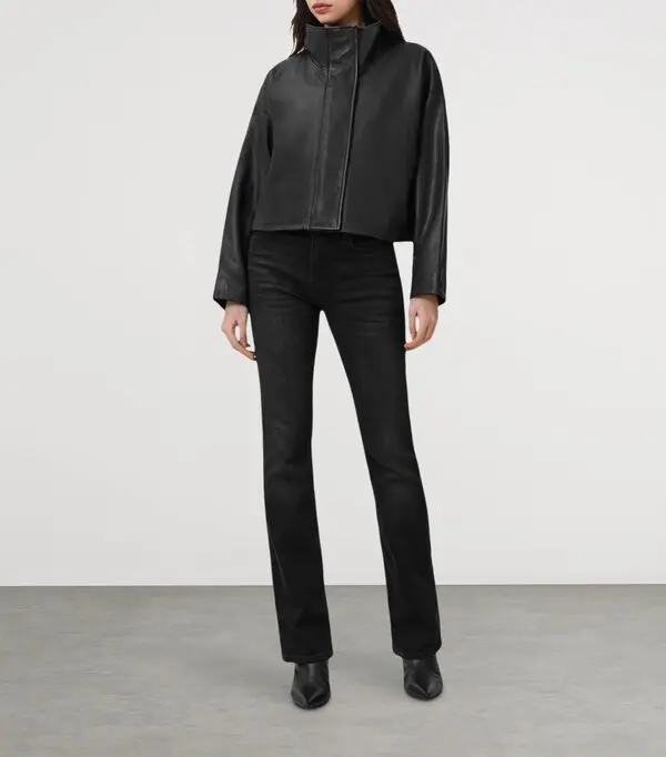 ALLSAINTS Ryder Leather Jacket - Black