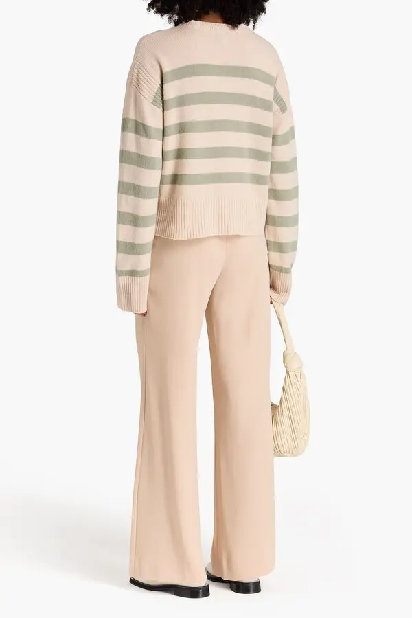 Derek Lam 10 Crosby Farah Striped Wool Sweater