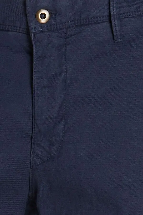 SLOWEAR Incotex Slimfit Linenblend Chinos - Navy