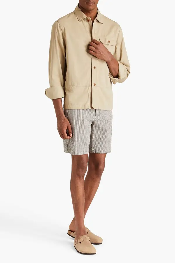 SLOWEAR Glanshirt Cottontwill Shirt - Beige