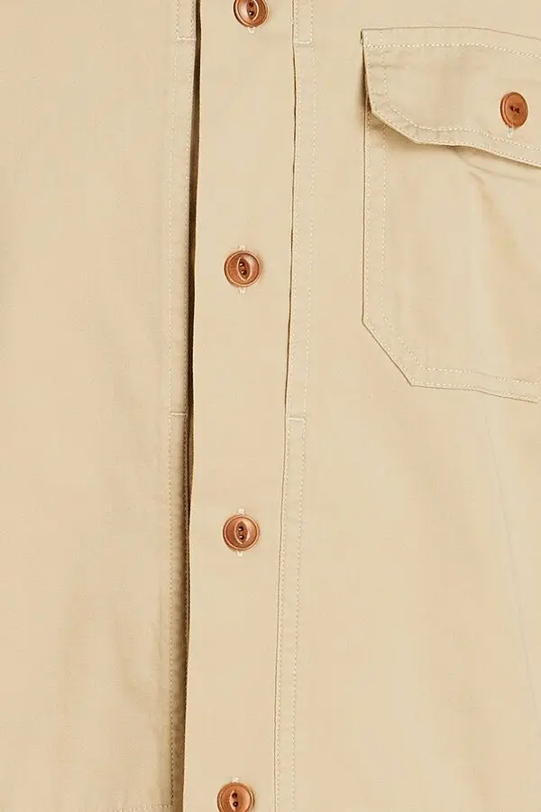 SLOWEAR Glanshirt Cottontwill Shirt - Beige