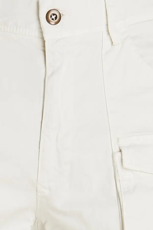 SLOWEAR Incotex Cotton-blend Twill Cargo Shorts - Off-white