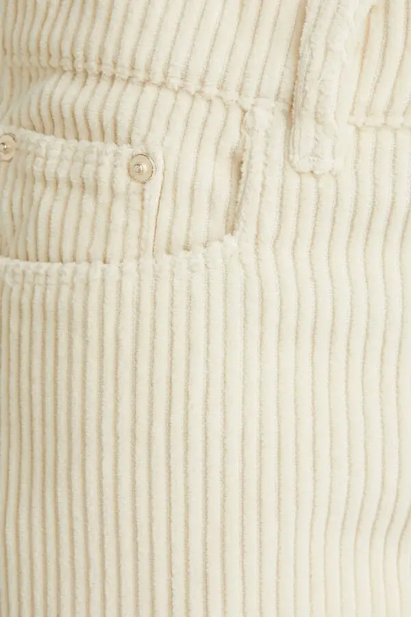 WANDLER Magnolia Cotton-corduroy Wide-leg Pants