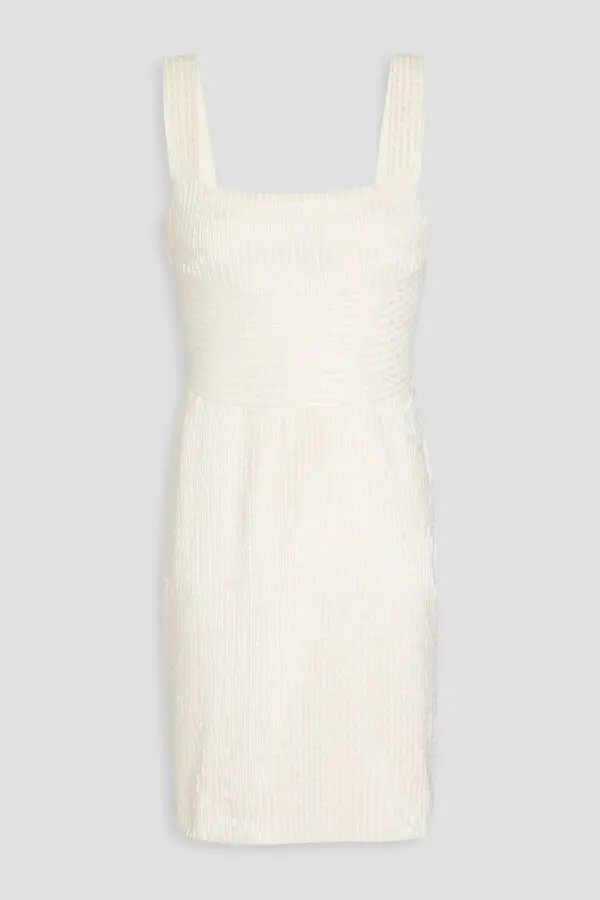 Simkhai Jayde Bead-embellished Knit Mini Dress