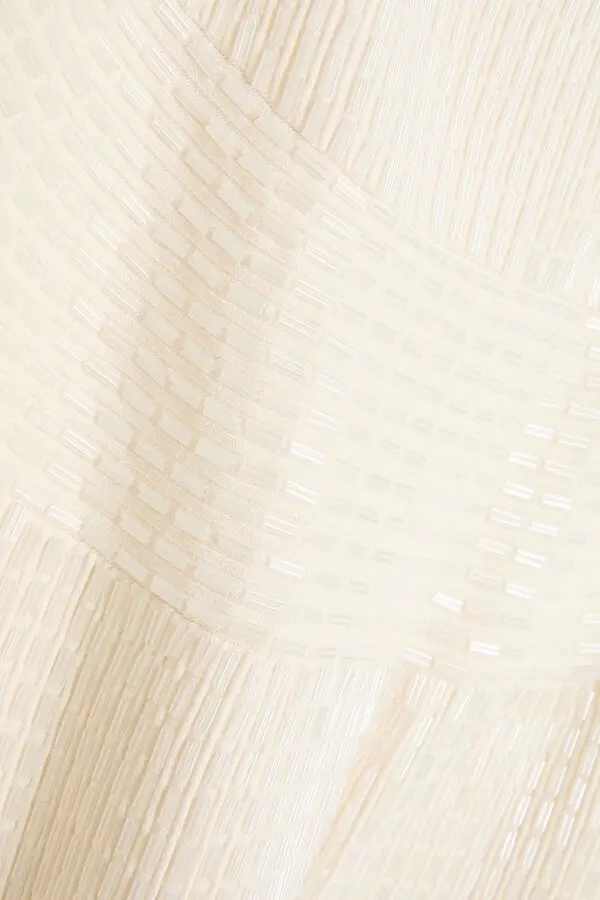 Simkhai Jayde Bead-embellished Knit Mini Dress