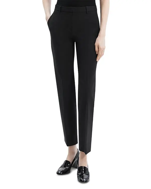 Theory Treeca Classic Trousers - Black