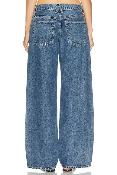 SLVRLAKE Lexi Low Rise Wide Leg - Satisfaction