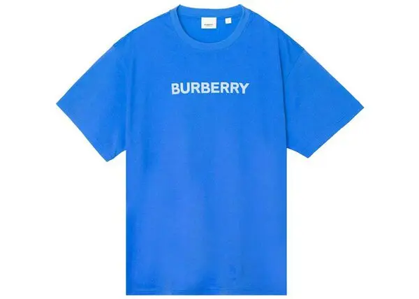 Burberry Logo T-shirt - Blue