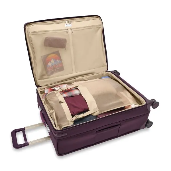 Briggs & Riley Large Expandable Spinner - Plum