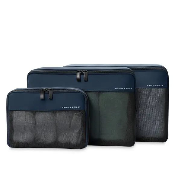 Briggs & Riley Carry-on Compression Packing Cube Set - Navy
