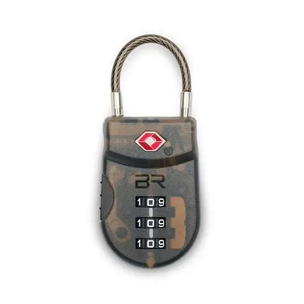 Briggs & Riley Tsa Cable Luggage Lock - Smoke