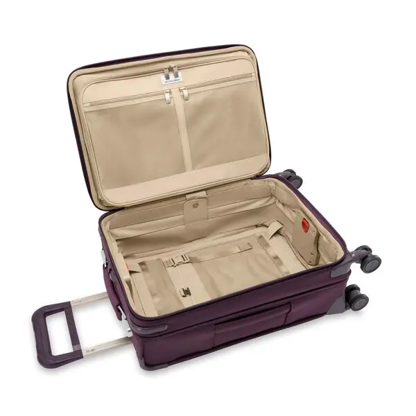 Briggs & Riley Baseline Essential 22" Carry-on Expandable Spinner - Plum