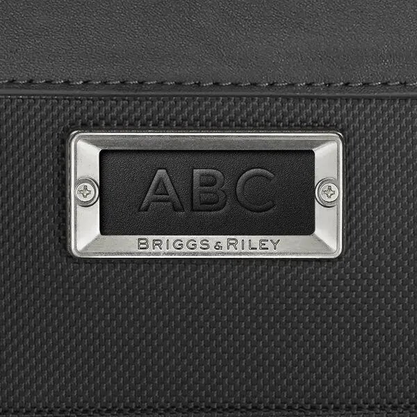 Briggs & Riley Discontinued @work Personalization Patch - Black