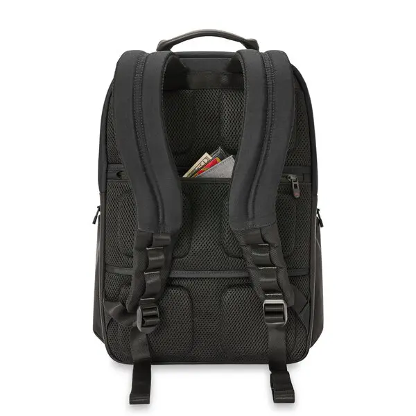 Briggs & Riley Medium Widemouth Backpack - Black