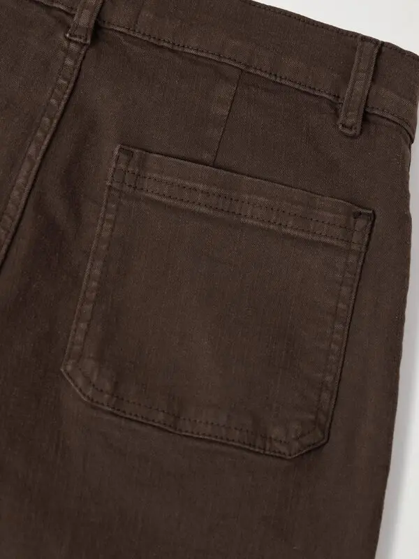 FRAME Le Slim Palazzo High-rise Wide-leg Jeans