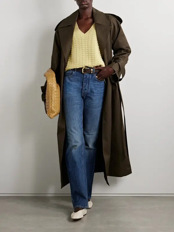 Sasuphi Textured Merino Sweater - Yellow