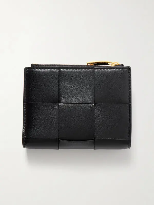 Bottega Veneta Cassette Intrecciato Leather Wallet