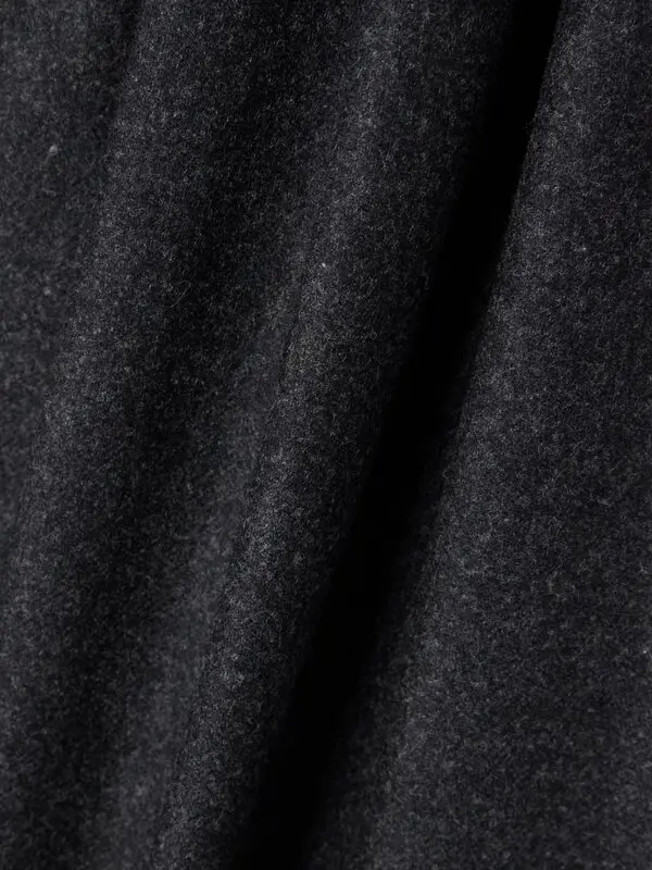 Isabel Marant Casile Pleated Straight-leg Pants
