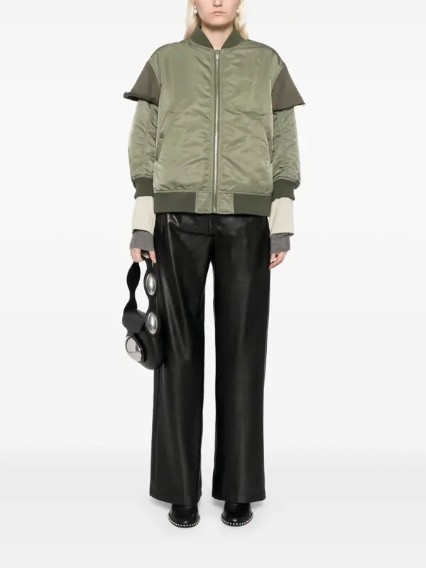 Undercover Layered Zip-up Bomber Jacket