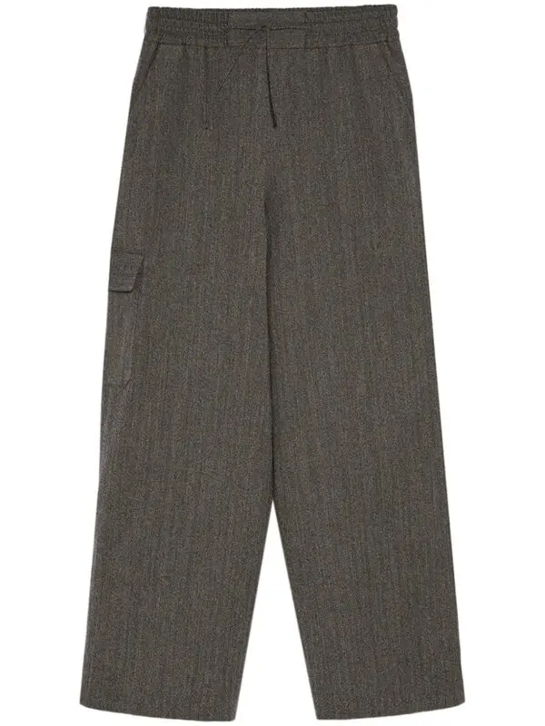 YVES SALOMON Drawstring Cargo Trousers