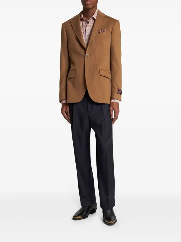 Etro Pleated Trousers - Blue