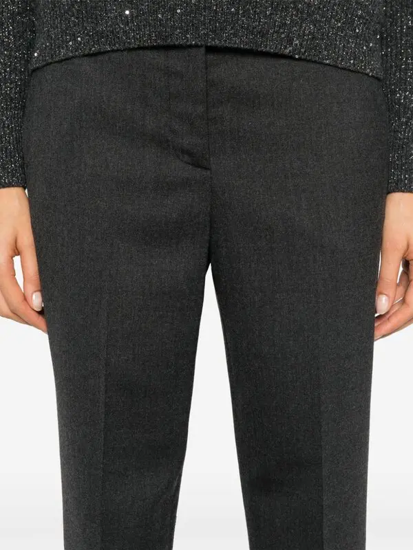 Peserico Punto Luce Trimmed Trousers