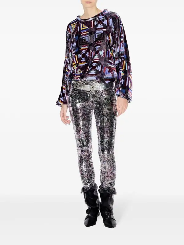 Isabel Marant Étoile Bella Sequinned Leggings