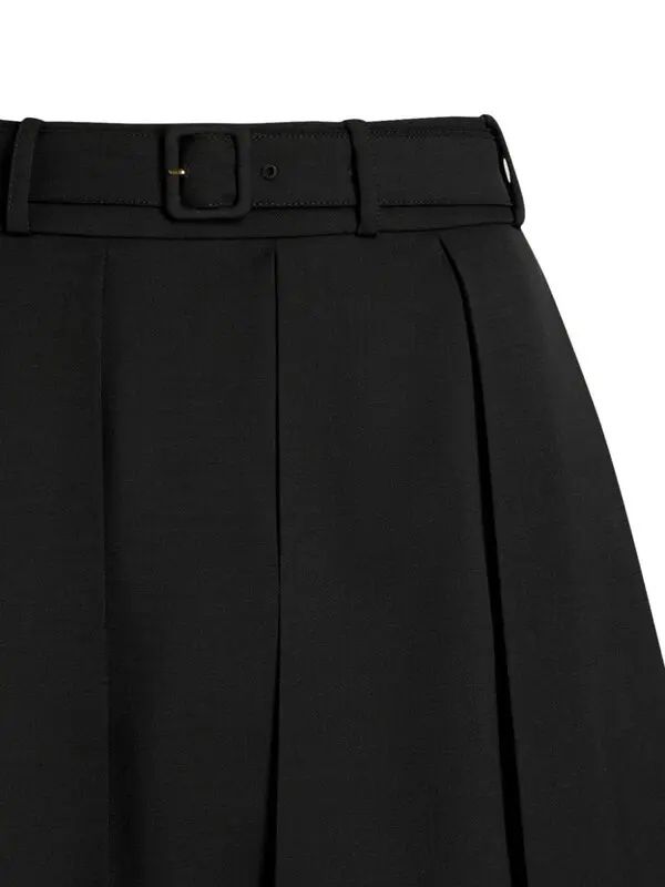PATOU Pleated Mini Skirt - Black