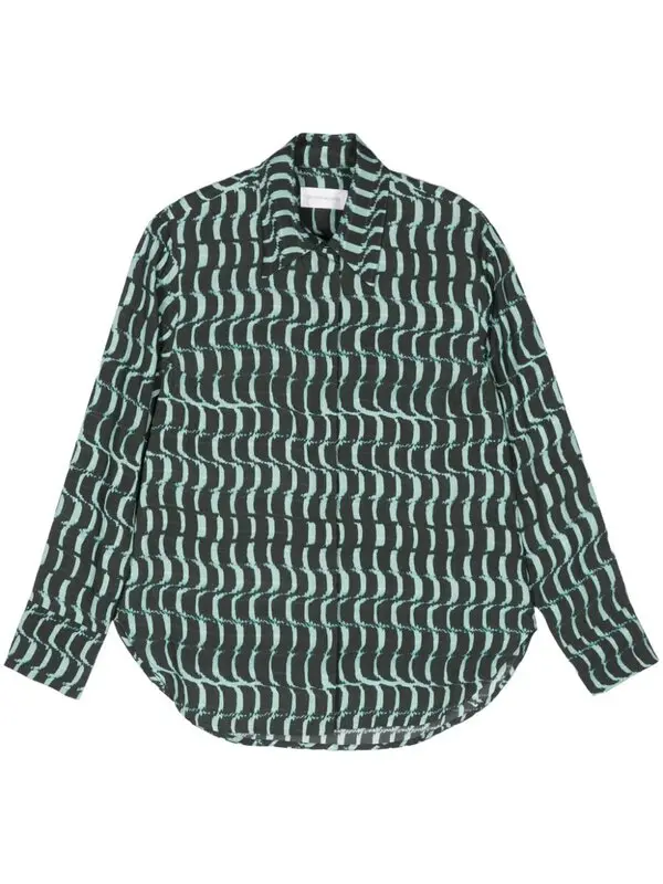 Christian Wijnants Abstract-print Shirt