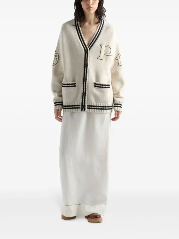 Prada Wool And Cashmere Cardigan