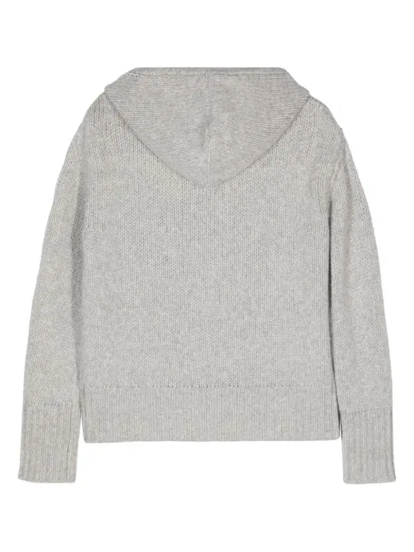 FORTE_FORTE Wool Knitted Hoodie