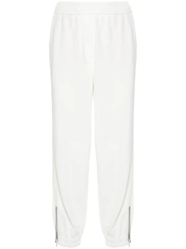 Brunello Cucinelli Monili-detail Track Pants - White
