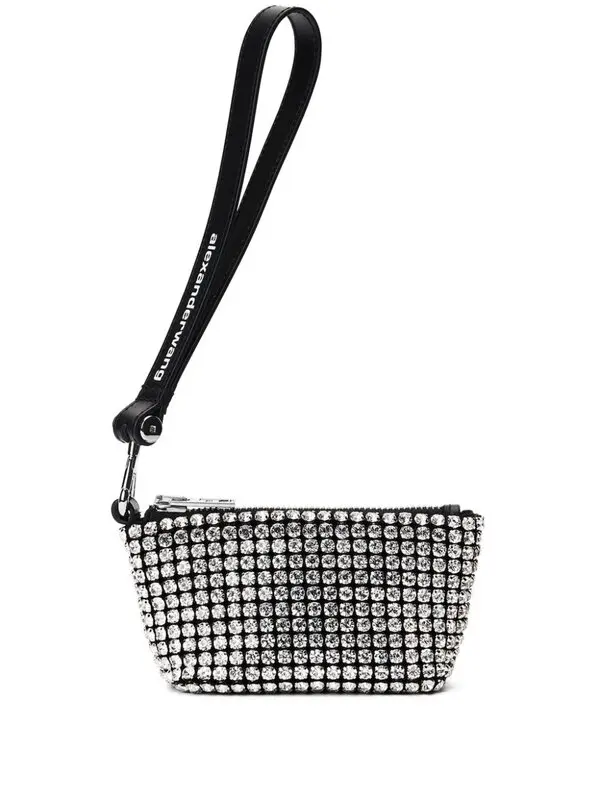 Alexander Wang Heiress Coin Purse Keychain - Silver