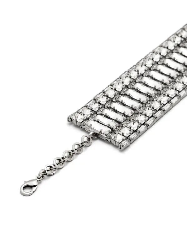Alessandra Rich Crystal-embellished Choker