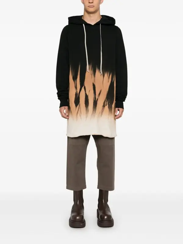 Rick Owens Abstract-print Hoodie