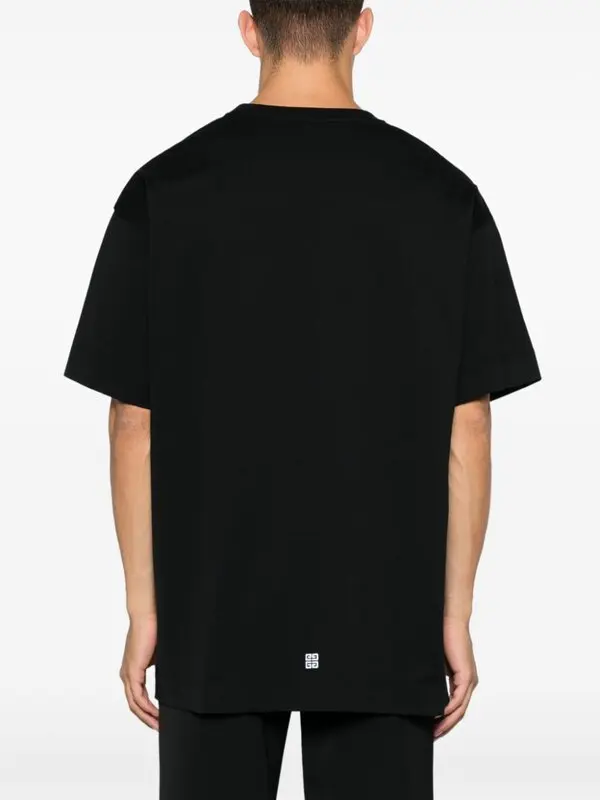 Givenchy T-shirt In Cotton Flowers