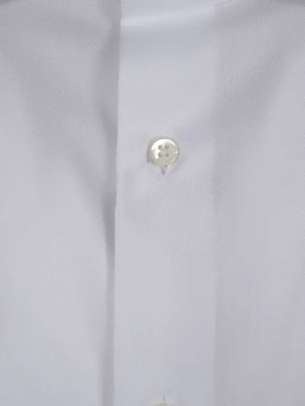 Canali Cotton Shirt - White