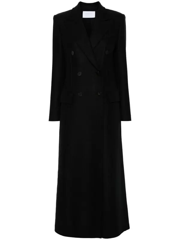 Harris Wharf London Wool Double-breasted Coat