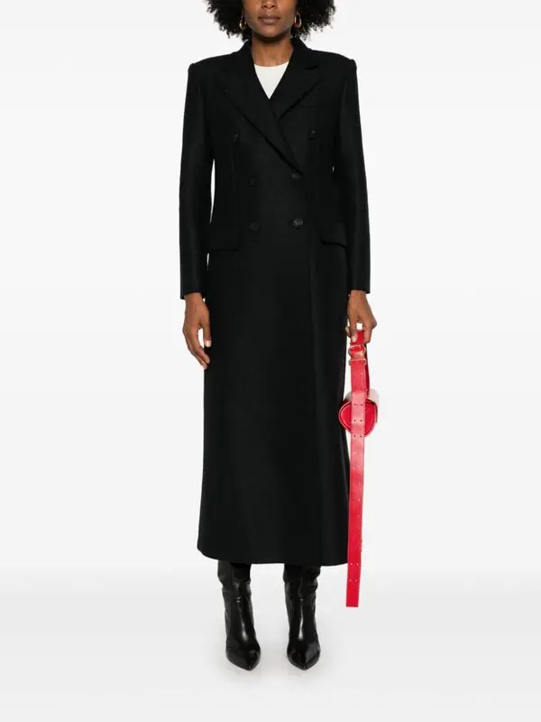 Harris Wharf London Wool Double-breasted Coat