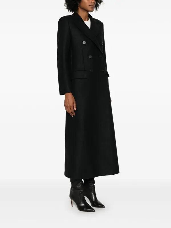 Harris Wharf London Wool Double-breasted Coat