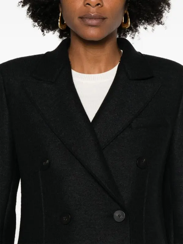 Harris Wharf London Wool Double-breasted Coat