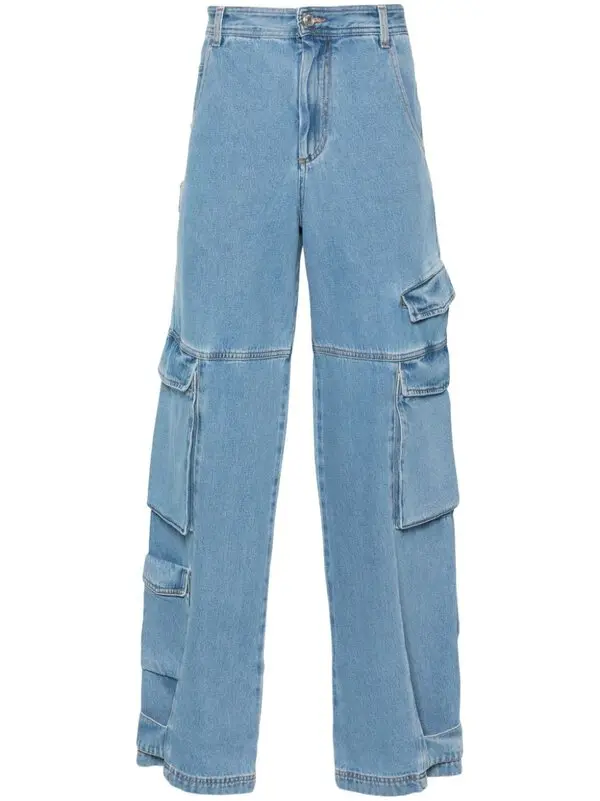 Gcds Ultracargo Jeans - Blue