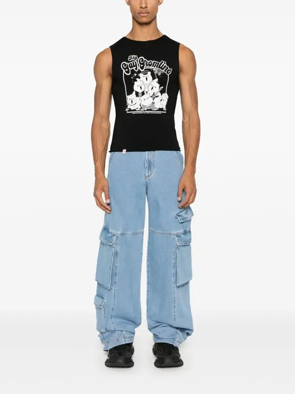 Gcds Ultracargo Jeans - Blue