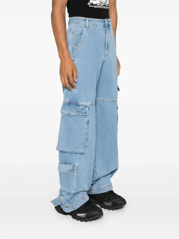 Gcds Ultracargo Jeans - Blue
