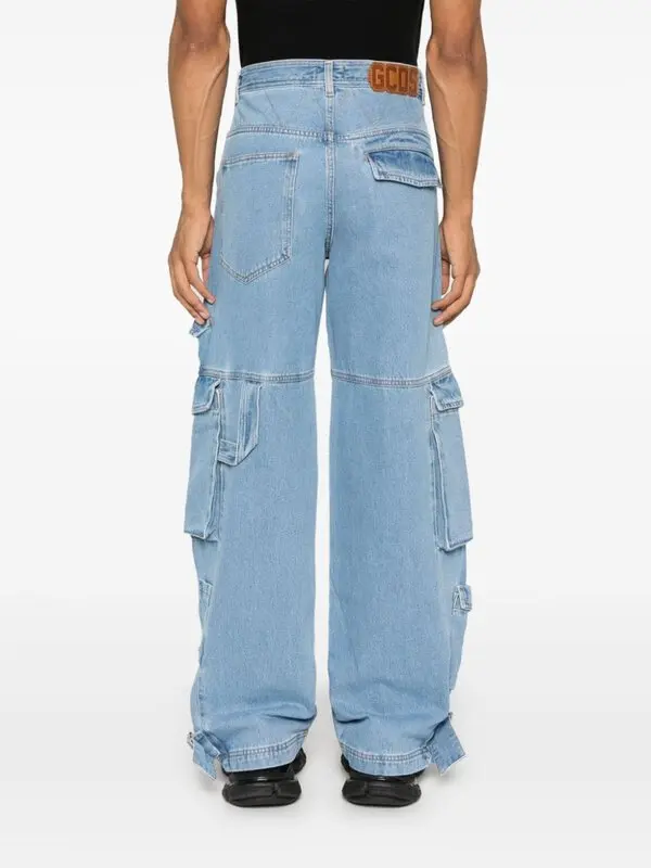 Gcds Ultracargo Jeans - Blue