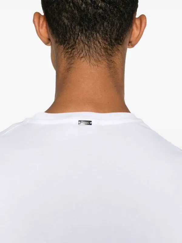 Herno Logo-plaque T-shirt - White