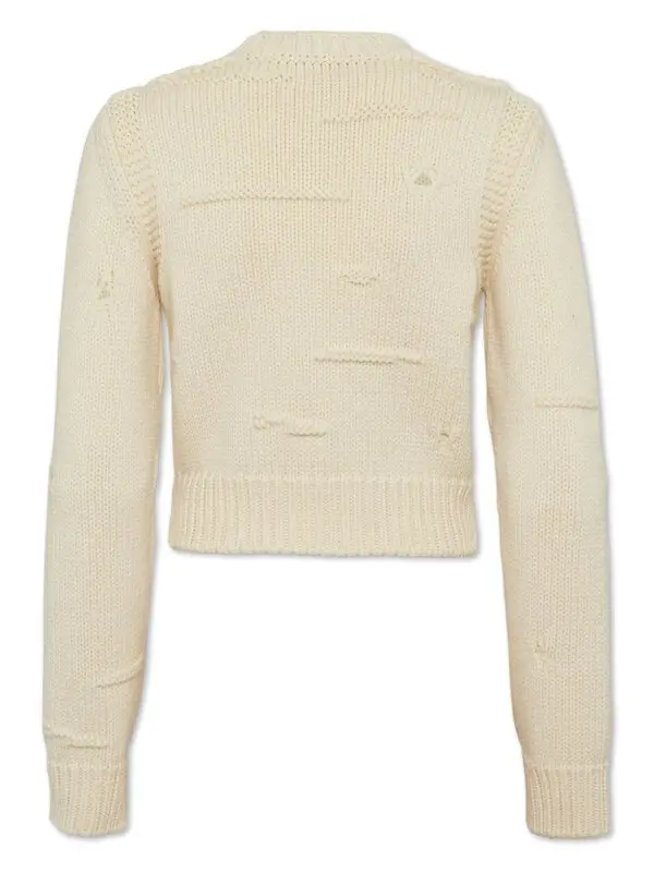 Dsquared2 Ripped-detailing Knitted Jumper