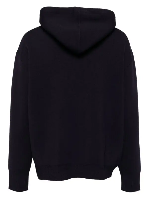LANVIN Zip Up Hoodie - Blue