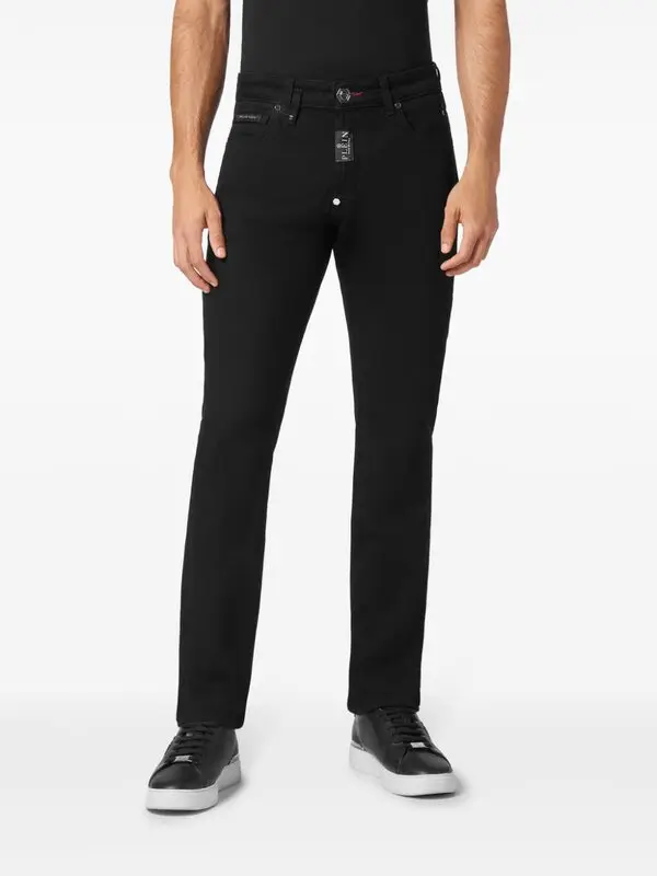 Philipp Plein Straight Supreme Jeans - Black